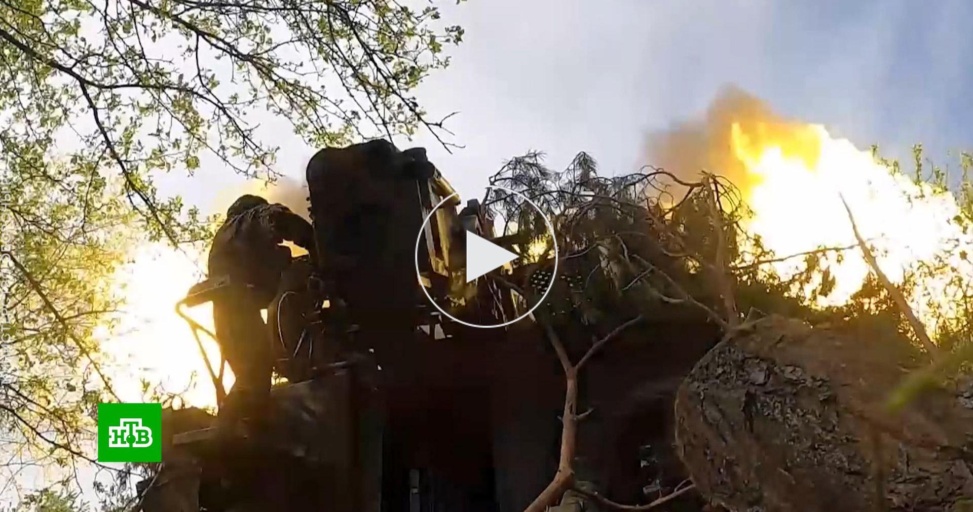 Российские военные нанесли шесть ударов возмездия за неделю // Видео НТВ